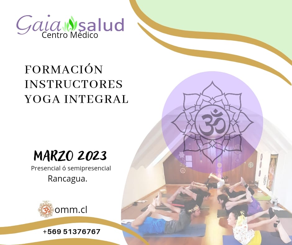 Instructorado Yoga integral 2023 – Yoga Omm – Gaiasalud